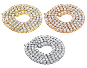 4 Prong - Tennis Chains - Necklaces