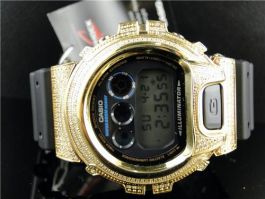 Casio Mens G Shock 6900 Diamond Watch 3.0 Ct