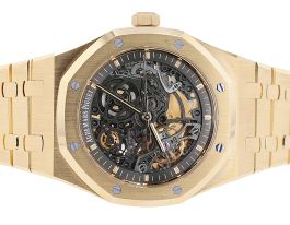 Audemars Piguet Royal Oak 41MM Yellow Gold Openworked Skeleton Watch ...